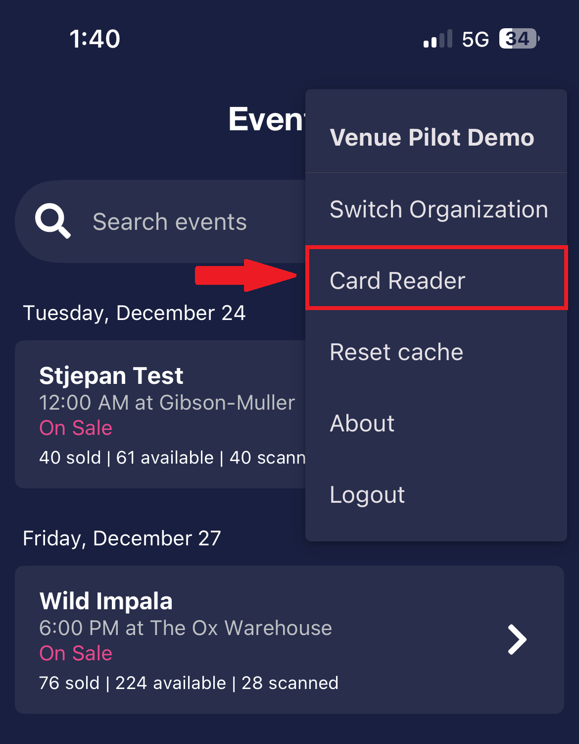 Configure and Connect your Stripe M2 Credit Card Reader