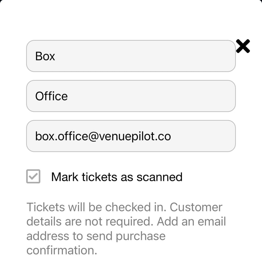 Sell and Scan Tickets with the VenuePilot Box Office App