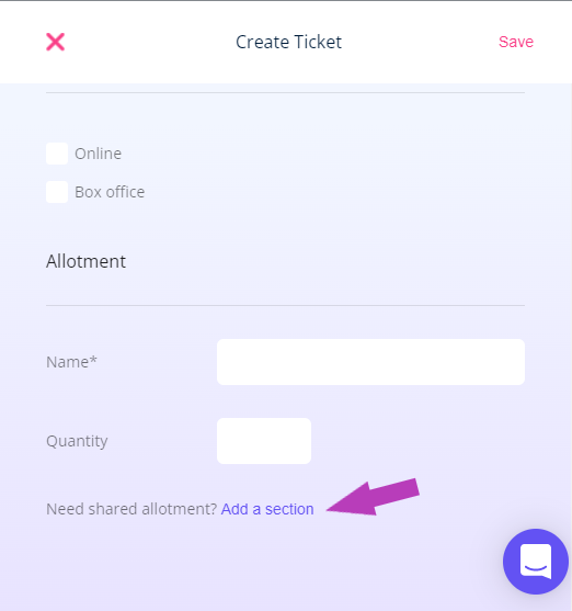 Ticket Sections: Explained