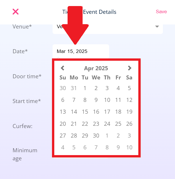 How to Reschedule an Event